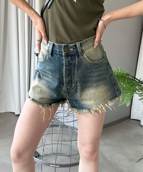 sedacle（セダクル）の「【SDG】damage wash denim shorts（デニムパンツ）」 - WEAR