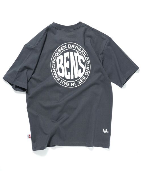 BEN DAVIS（ベンデイビス）の「【BEN DAVIS(ベンデイビス)】CIRCLE BEN‘S TEE / サークルロゴ Tシャツ 刺繍 ...
