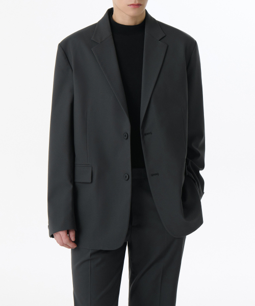 Whip Code Relaxed Blazer [Gray]（テーラードジャケット）｜MUSINSA STANDARD（ムシンサスタンダード）のファッション通販 - ZOZOTOWN