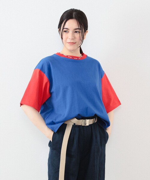 BEAMS BOY（ビームスボーイ）の「SCREEN STARS × BEAMS BOY / 別注 2トーン & クレイジー Tシャツ（Tシャツ/カットソー）」 - WEAR