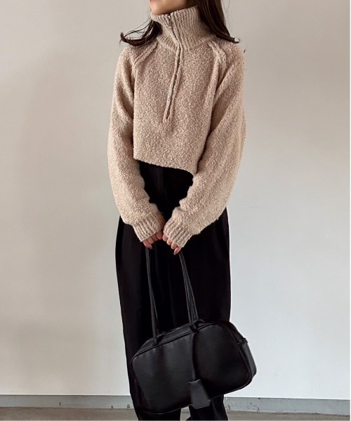 t a r o s u（タロス）の「out seam poodle knit/アウトセームプードルニット（ニット/セーター）」 - WEAR