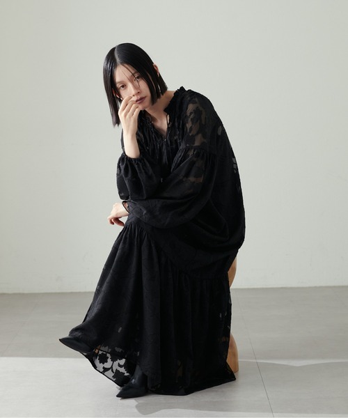 LARUTA（ラルータ）の「【LARUTA】アソート落ち感ギャザーワンピース（ワンピース）」 - WEAR