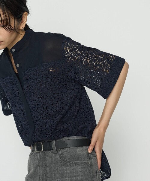 K.T KIYOKO TAKASE（キヨコタカセ）の「リネンコードレース シャツブラウス（シャツ/ブラウス）」 - WEAR