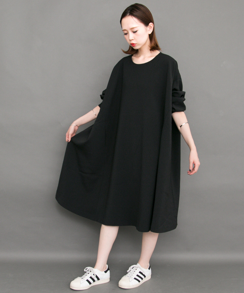 KBF（ケイビーエフ）の「KBF AラインBIGワンピース（ワンピース）」 - WEAR