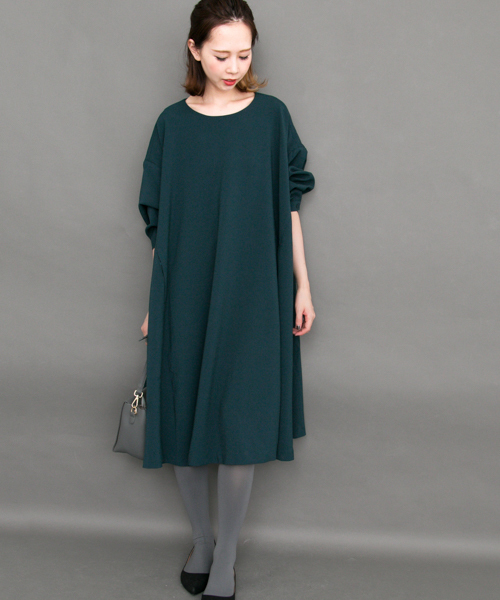 KBF（ケイビーエフ）の「KBF AラインBIGワンピース（ワンピース）」 - WEAR