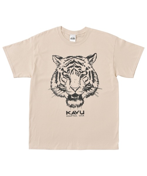 KAVU（カブー）の「KAVU/カブー TIGER TEE/タイガーティー（Tシャツ/カットソー）」 - WEAR