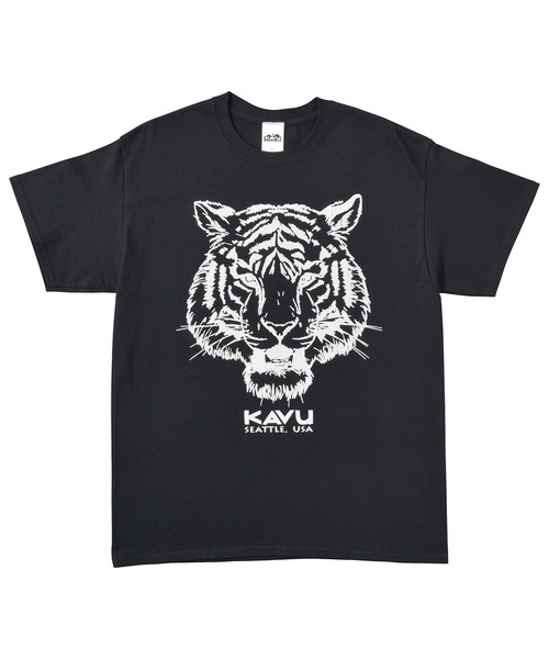 KAVU（カブー）の「KAVU/カブー TIGER TEE/タイガーティー（Tシャツ/カットソー）」 - WEAR