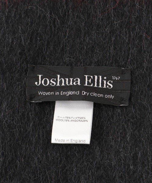 Joshua Ellis（ジョシュアエリス）の「【Joshua Ellis/ジョシュアエリス】 ウールアンゴラチェックストール（マフラー ...