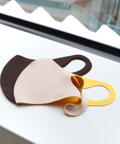 JUST A（ジャスト ア）の「【JUST A / ジャストア】BICOLOR MASK SMU：別注マスク （マスク）」 - WEAR