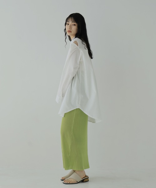 hellam（へラム）の「4WAY アームカットオーバーサイズシャツ（シャツ/ブラウス）」 - WEAR