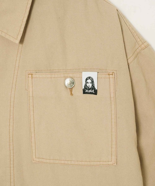 X-girl（エックスガール）の「FACE WORK JACKET（ブルゾン）」 - WEAR