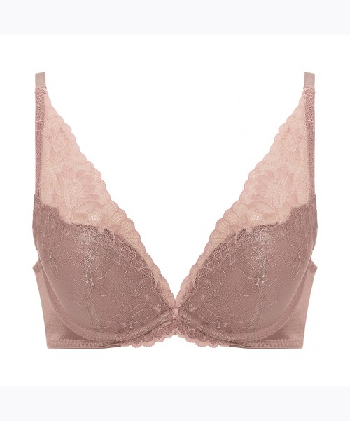 AMOSTYLE BY Triumph（アモスタイルバイトリンプ）の「夢みるブラ Deep V ネモフィラ スカイ【B,C,Dカップ】AMST1428 WHU2 JX（ブラジャー）」 - WEAR