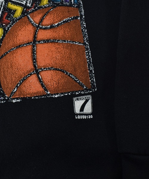 NBA（エヌビーエー）の「【ヴィンテージ古着】90s LOGO7 ''CHARLOTTE HORNETS'' NBA クルーネックスウェット USA製（スウェット）」 - WEAR