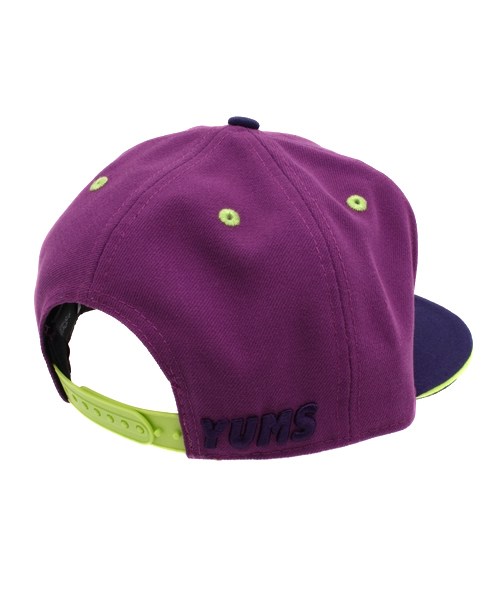 YUMS（ヤムス）の「NEWERA×YUMS 9FIFTY SNAPBACK CAP BALLISTIC CIRQUE PURPLE（キャップ ...