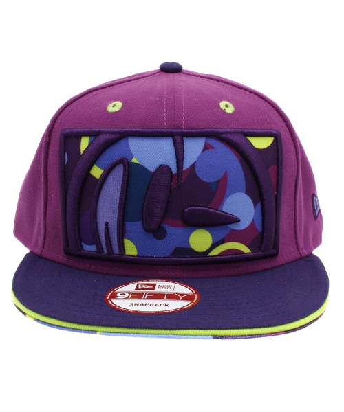 YUMS（ヤムス）の「NEWERA×YUMS 9FIFTY SNAPBACK CAP BALLISTIC CIRQUE PURPLE（キャップ ...