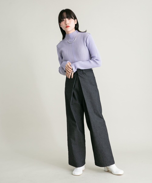 KBF（ケイビーエフ）の「フロントタックWIDEパンツ（その他パンツ）」 - WEAR