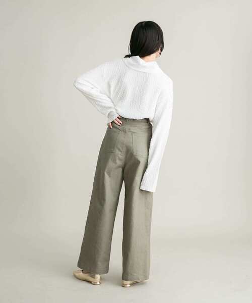 KBF（ケイビーエフ）の「フロントタックWIDEパンツ（その他パンツ）」 - WEAR