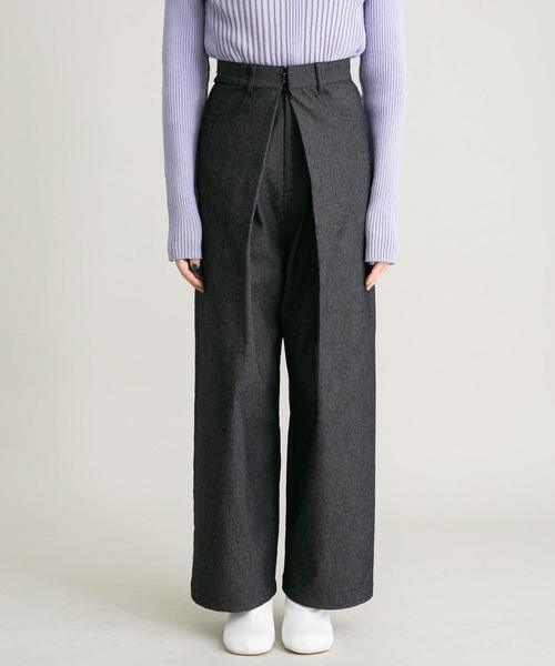 KBF（ケイビーエフ）の「フロントタックWIDEパンツ（その他パンツ）」 - WEAR