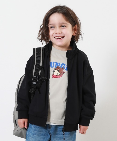 【セール】ミニ裏毛 スタンドカラー ジップジャケット（カーディガン/ボレロ）｜devirock（デビロック）のファッション通販 - ZOZOTOWN