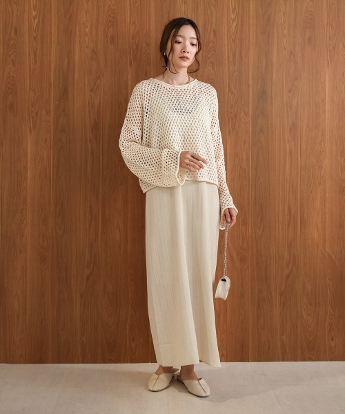 【nao×Bab】シャドーストライプキャミワンピース（ワンピース）｜Bab（バブ）のファッション通販 - ZOZOTOWN