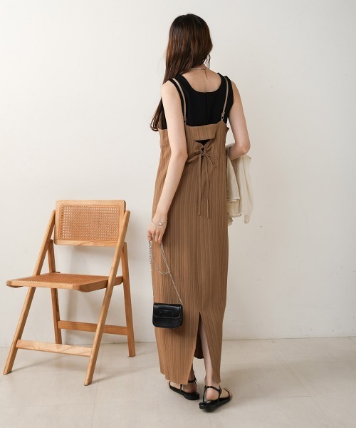 【nao×Bab】シャドーストライプキャミワンピース（ワンピース）｜Bab（バブ）のファッション通販 - ZOZOTOWN