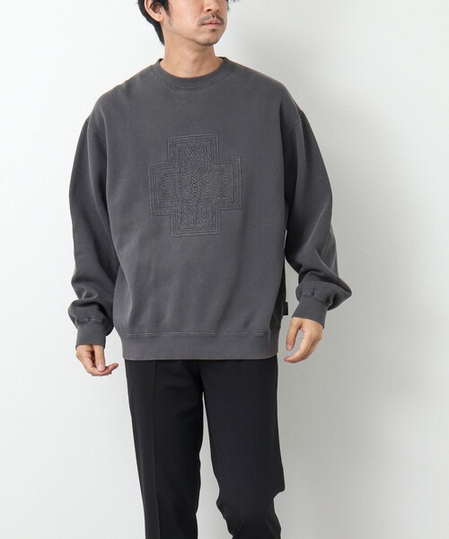PENDLETON（ペンドルトン）の「【PENDLETON/ペンドルトン】Pigmentdye EMB Sweat 刺しゅうスウェット（スウェット）」 - WEAR
