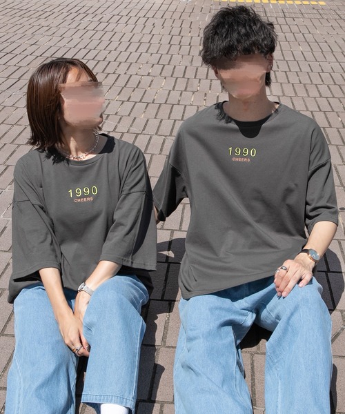 PairPair（ペアペア）の「1990ロゴTシャツ（ユニセックス）（Tシャツ/カットソー）」 - WEAR