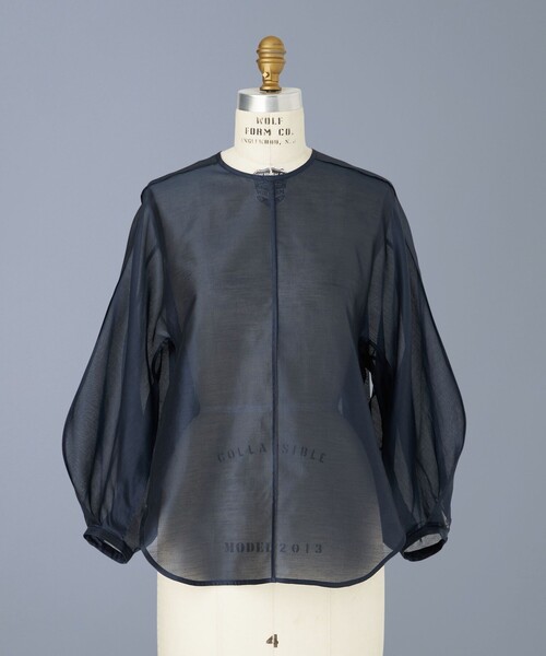 BLAMINK（ブラミンク）の「 S C/SI CN PUFF/SL ブラウス（シャツ/ブラウス）」 - WEAR