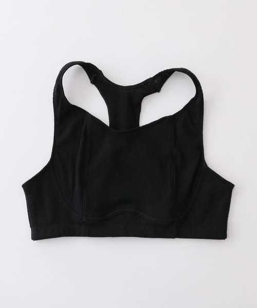 overneath（オーバーニース）の「【OVERNEATH/オーバーニース】Bra046 リブ：ブラ（ブラジャー）」 - WEAR