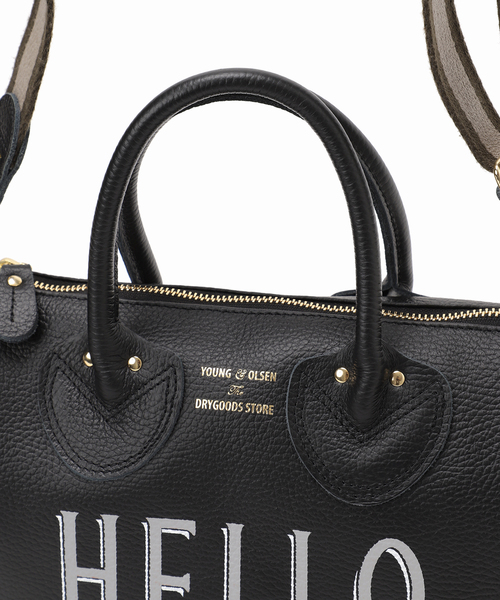 FRAMeWORK（フレームワーク）の「≪追加≫YOUNG＆OLSEN 別注HELLO STRAP BOSTON バッグ（ボストンバッグ）」 - WEAR