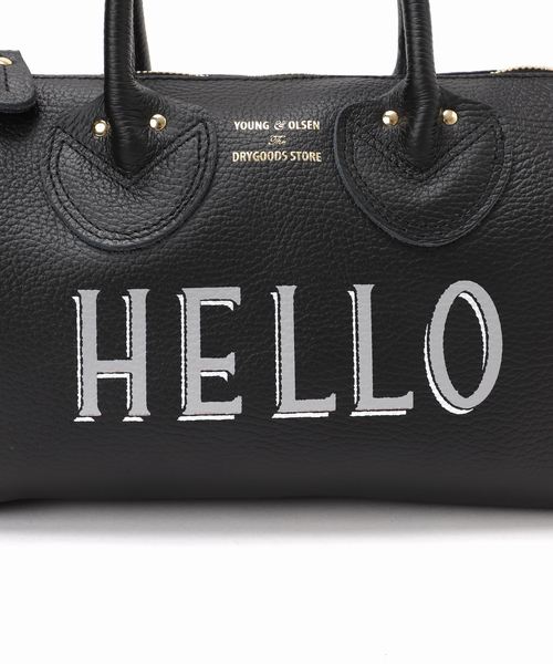 FRAMeWORK（フレームワーク）の「≪追加≫YOUNG＆OLSEN 別注HELLO STRAP BOSTON バッグ（ボストンバッグ）」 - WEAR