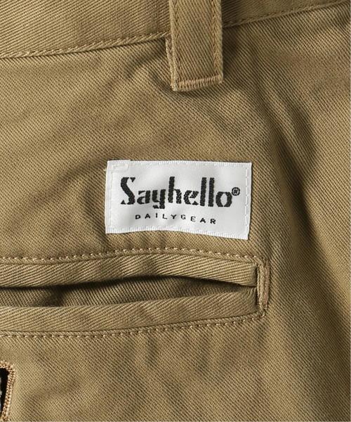 SAYHELLO（セイハロー）の「SAYHELLO / セイハロー Daily Work Chino Regular-Fit（その他パンツ）」 - WEAR