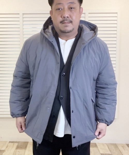 Alil（アリル）の「【Alil】アリル メルトン フード ミリタリー ブルゾン 大人カジュアル（ブルゾン）」 - WEAR