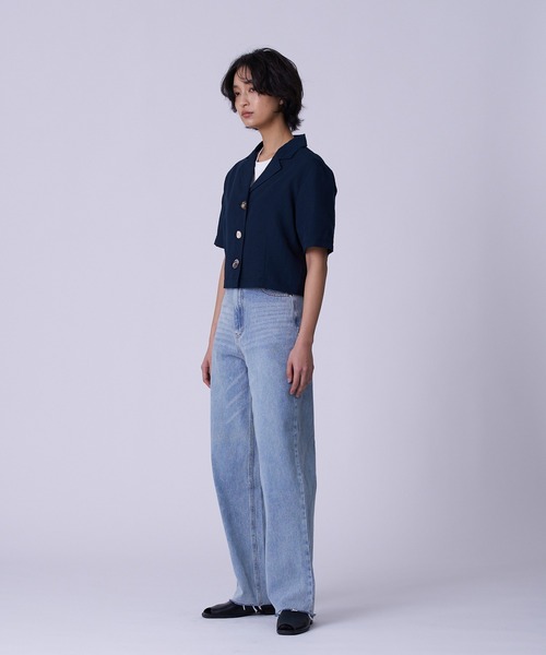 Abor（アボア）の「【Abor】ハーフスリーブジャケット（テーラードジャケット）」 - WEAR