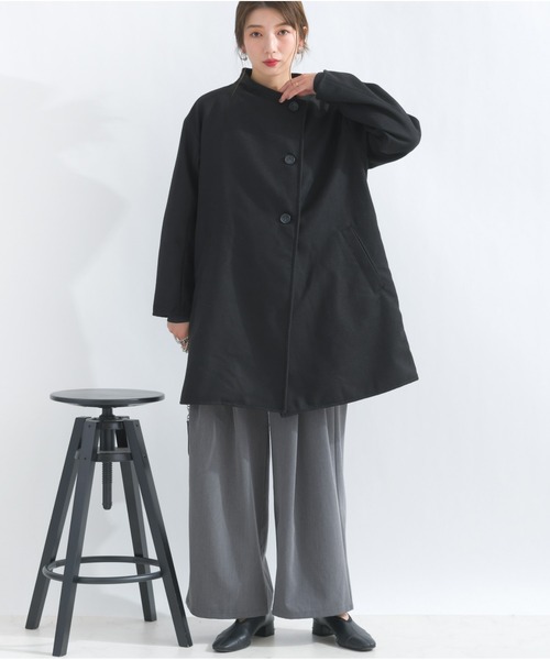 スタンドカラーミドルコート（ダウンジャケット/コート）｜OandI（オーアンドアイ）のファッション通販 - ZOZOTOWN