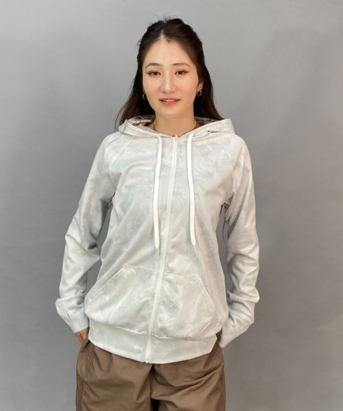 Beach Queen（ビーチクイーン）の「【ムラサキスポーツ別注】Beach Queen/ビーチクイーン UVケアラッシュガード ジップ ...