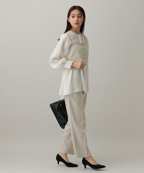 GLOBAL WORK（グローバルワーク）の「MATINEE LINE/カセットアップビスチェ/282514（ベスト）」 - WEAR