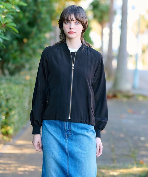 DRESSTERIOR（ドレステリア）の「【サステナブル】2WAYシルエットMA1（ブルゾン）」 - WEAR