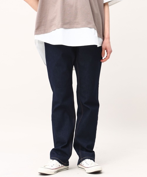 EDWIN（エドウィン）の「C17 (シーセブンティーン) ストレッチ ストレート ジーンズ（デニムパンツ）」 - WEAR