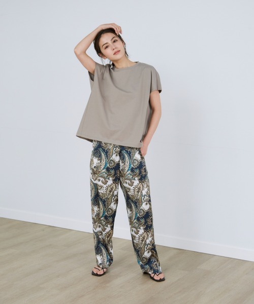 INED（イネド）の「ボックスシルエットカットソー（Tシャツ/カットソー）」 - WEAR