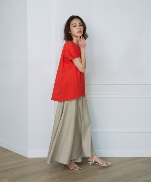 INED（イネド）の「ボックスシルエットカットソー（Tシャツ/カットソー）」 - WEAR