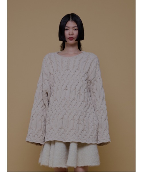 AMAIL（アマイル）の「Pon snake knit（ニット/セーター）」 - WEAR