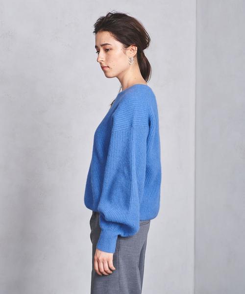 UNITED ARROWS（ユナイテッドアローズ）の「UWCS クルーネック パフスリーブ ニット† （ニット/セーター）」 - WEAR