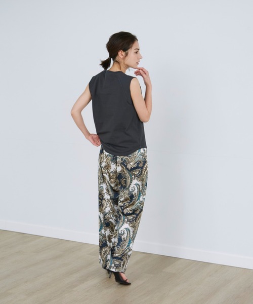 INED（イネド）の「ステッチワークタンクトップ（Tシャツ/カットソー）」 - WEAR