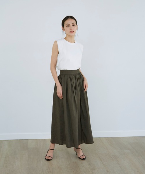 INED（イネド）の「ステッチワークタンクトップ（Tシャツ/カットソー）」 - WEAR