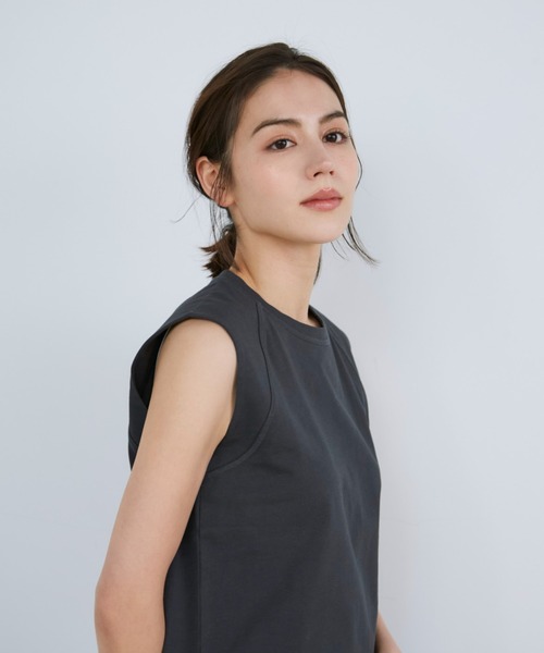 INED（イネド）の「ステッチワークタンクトップ（Tシャツ/カットソー）」 - WEAR