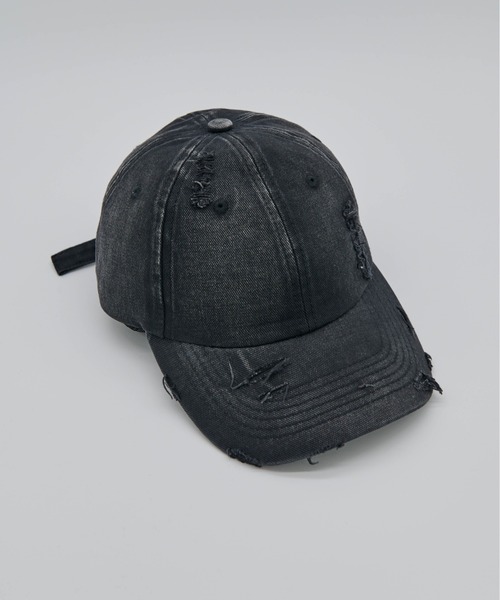 Carmelo（カーメロ）の「Washed out cap / ダメージエフェクトキャップ（キャップ）」 - WEAR