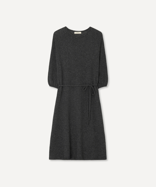 WOOL KNIT ONE PIECE (SMOG GRAY)（ワンピース）｜HOWUS（ホワス）のファッション通販 - ZOZOTOWN