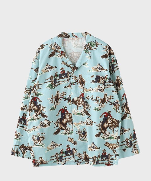 TOWNCRAFT（タウンクラフト）の「TOWNCRAFT / タウンクラフト PAJAMA PRINTED JACKET パ（シャツ ...