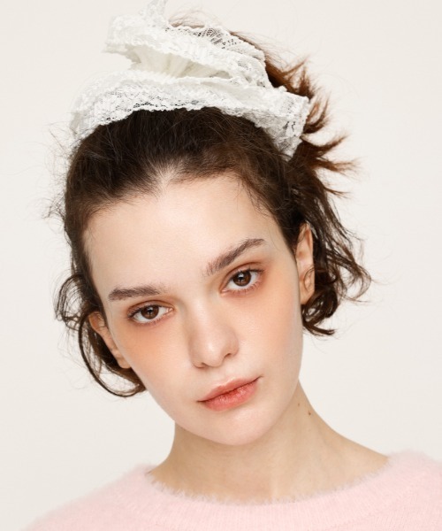 LACY SCRUNCHIE レーシー スクランチ（シュシュ）｜SLY（スライ）のファッション通販 - ZOZOTOWN